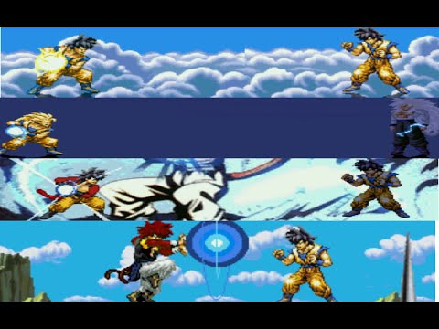 Dragon Ball Z Mugen Edition 2007 Goku all versions of KAMEHAMEHA DBME-2007
