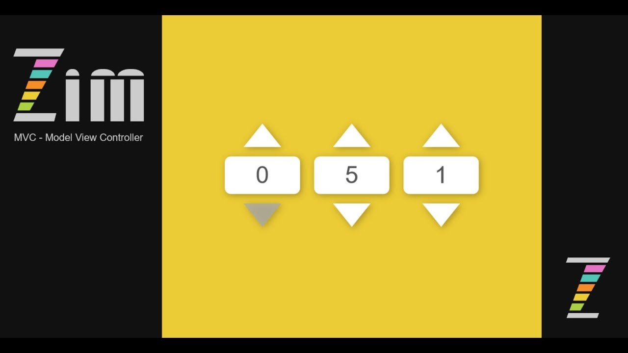 ZIM Bubbling: 95. Model, View Controller - #HTML #Canvas #JavaScript, #CreateJS, #ZIMjs