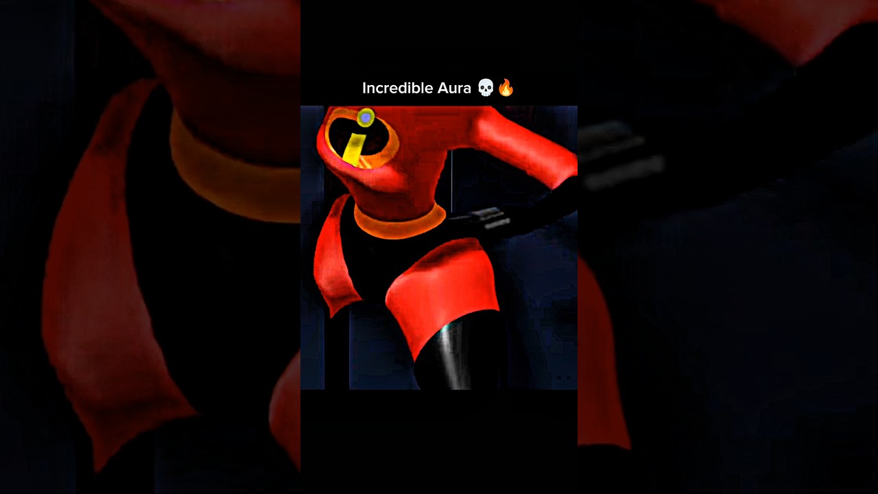 Elastigirl best aura 💀🔥 | Incredible edit | #edit #shorts #animation #incredible