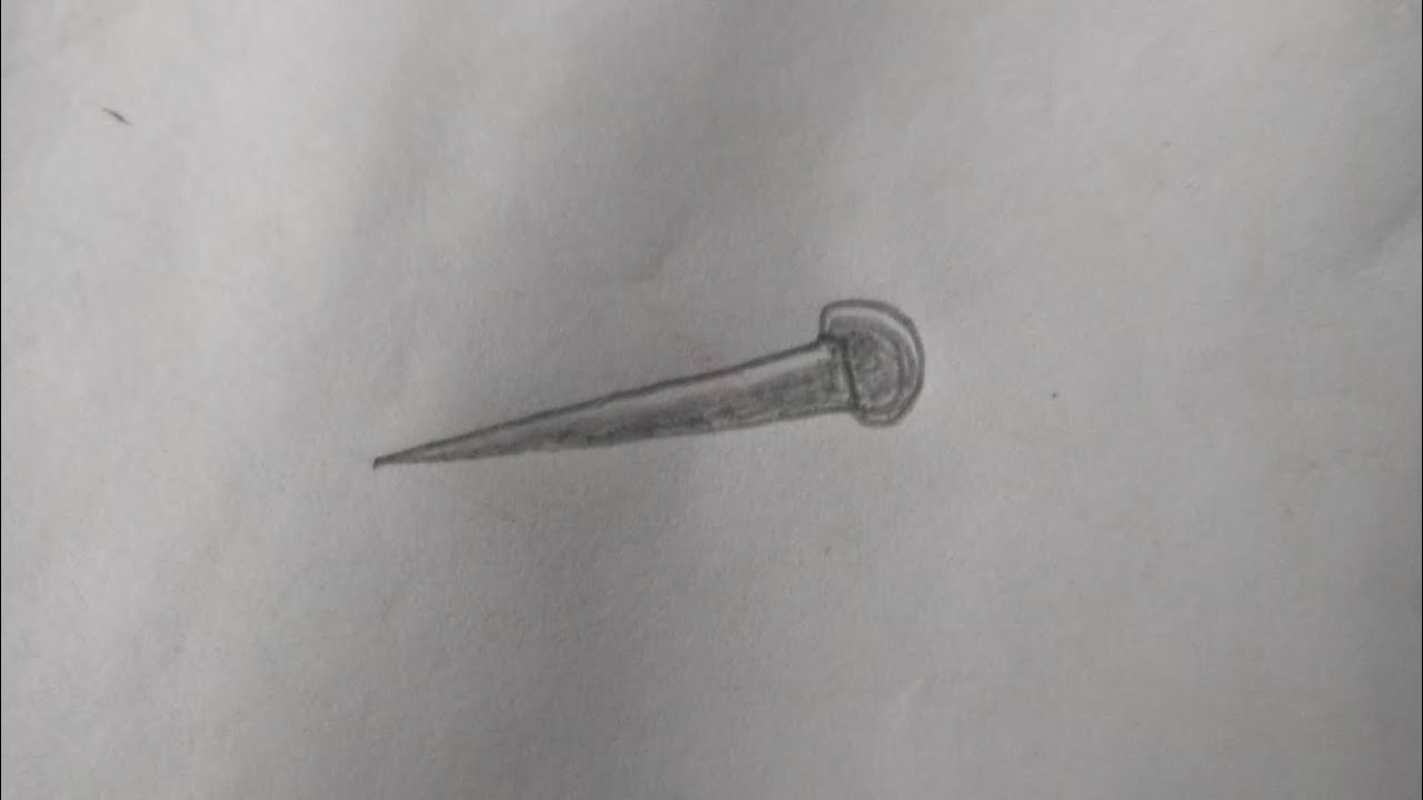 How to draw a pin | easy drawings