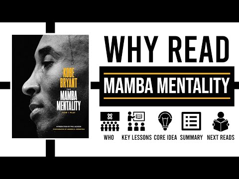 Kobe Bryant's Mamba Mentality : How I Play | Book Summary, Key Lessons and Why You Should Read |