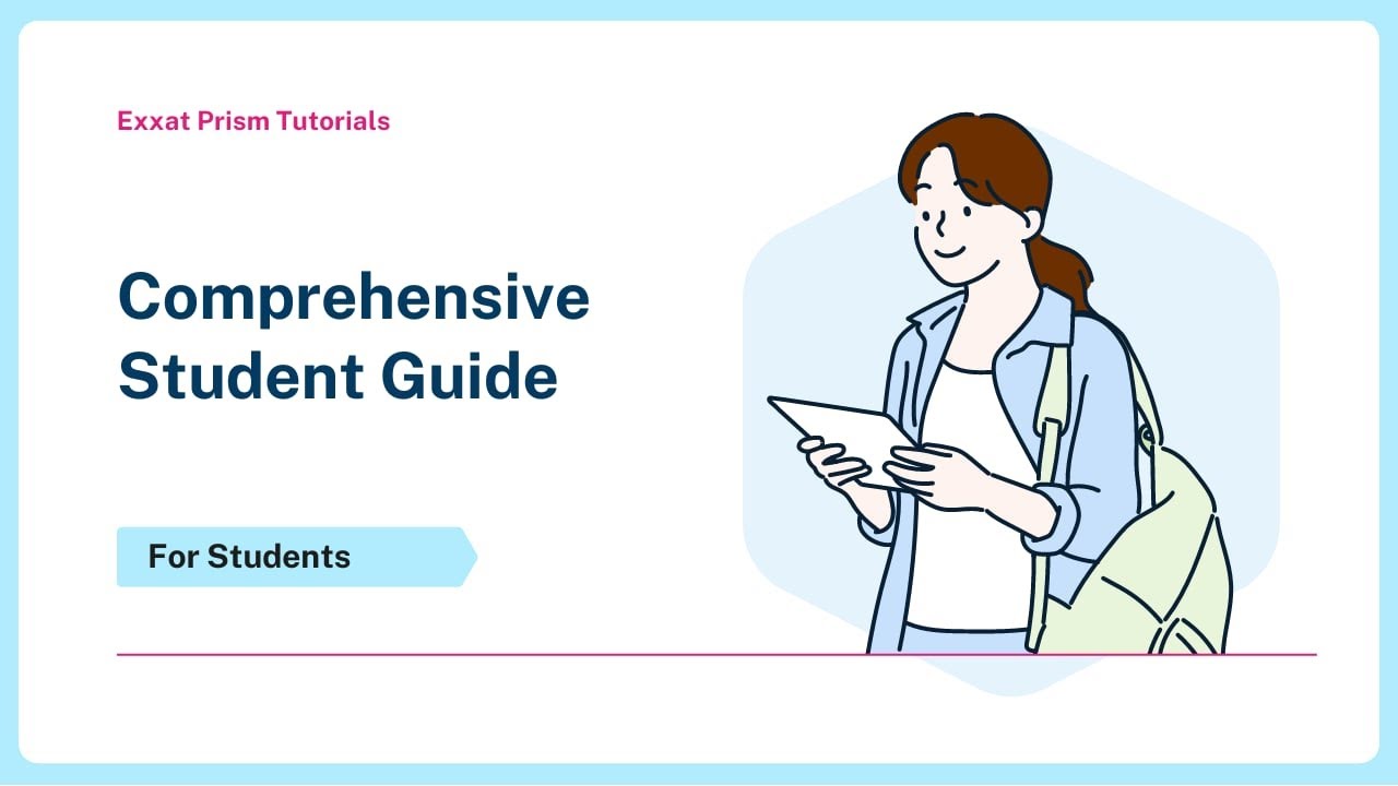 Comprehensive Student Guide for Exxat Prism