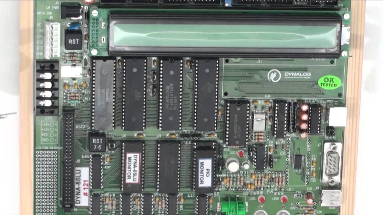 8085 Microprocessor Trainer Kit (Dyna-85LU)