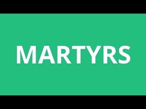 How To Pronounce Martyrs - Pronunciation Academy