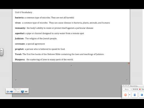 Unit 6 Vocabulary