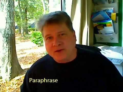 How to Paraphrase: Avoid Plagiarism in Research Papers with Paraphrases & Quotations