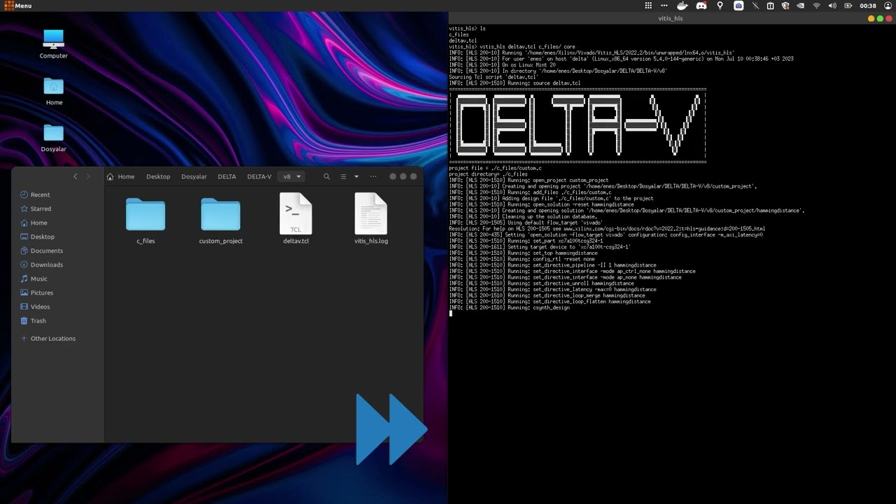 Delta-v demo (Team xohw23-135)