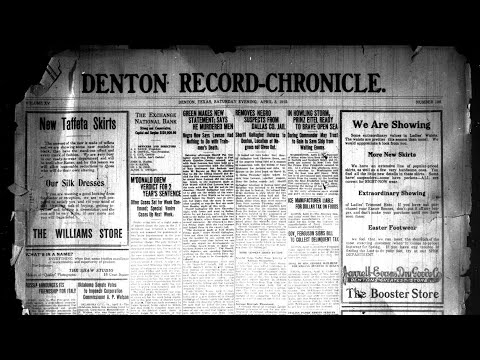 Archiving Denton's History