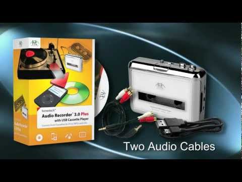 honestech Audio Recorder 3.0 Plus with USB Cassette Player