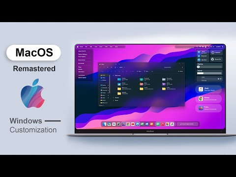 MacOS Remastered Theme For Windows 2024