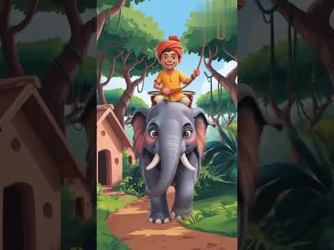 The Elephant Gave a Diamond but Started Crying!😭 | A Sweet Story of the Hunter and the Elephant