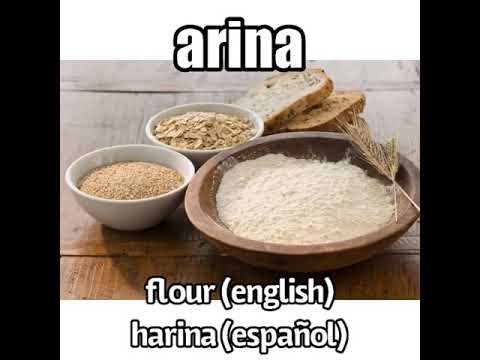 Ladino word: la arina