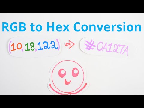 RGB to Hex Conversion