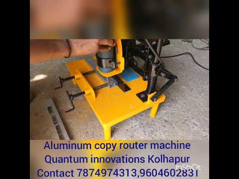 Aluminium Copy Router - Aluminium Copy Routing Machine Latest Price ...