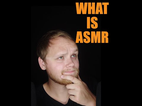 What is asmr? ASMR meaning.