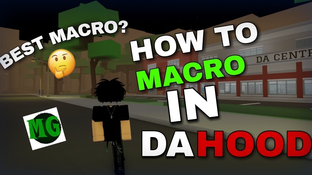 How To MACRO In DA HOOD 2023 *EXPLAINED*