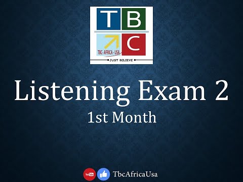 Listening Exam 2