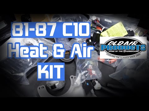 81-87 C10- HEAT & AIR KIT INSTALL (part 1)