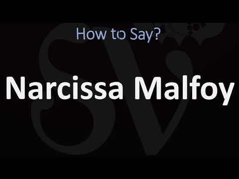 How to Pronounce Narcissa Malfoy? (Harry Potter)