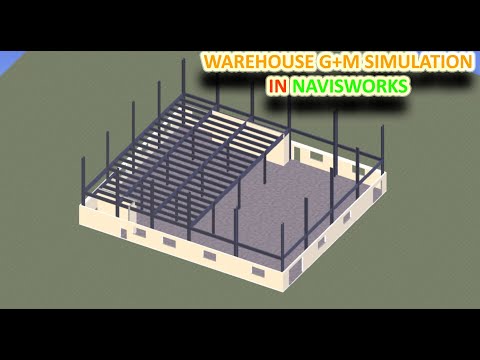 Warehouse G+M Simulation in Navisworks