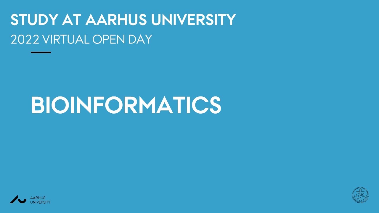 Master's degree programme in Bioinformatics