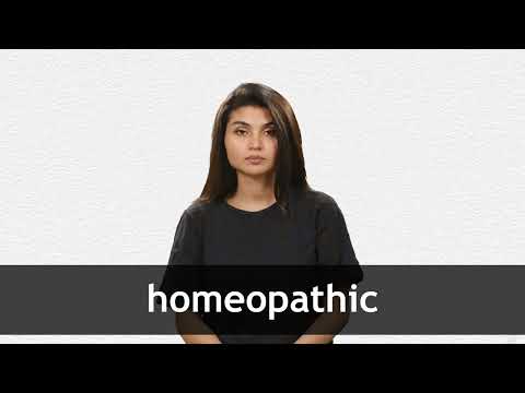 HOMEOPATHIC definition and meaning | Collins English Dictionary