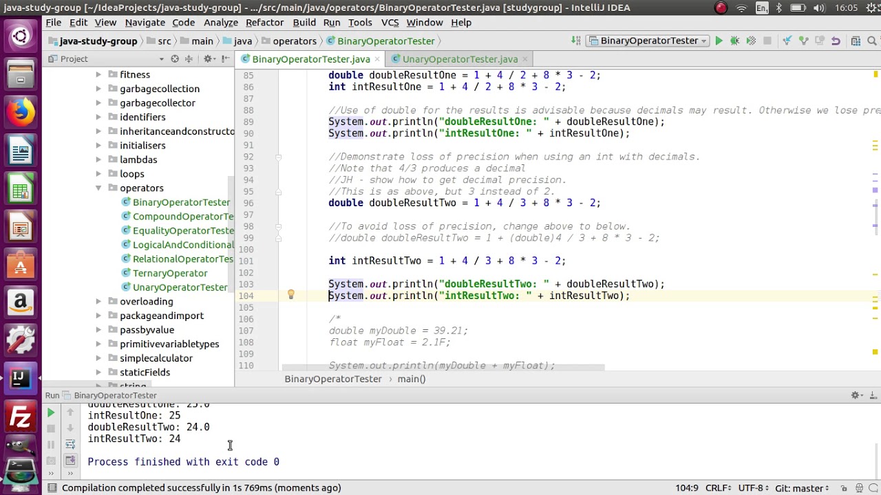 Oracle Certified Associate Java Programmer Study. Chapter 2 Video 1