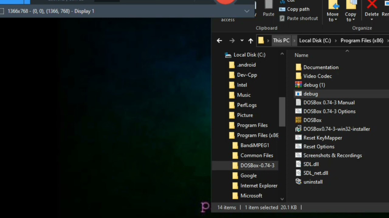 Dos Command Debugging