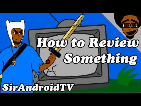 How to Review Something