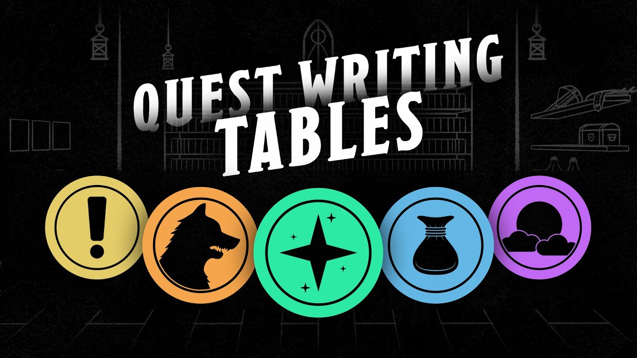 Writing D&D Quests with Tables