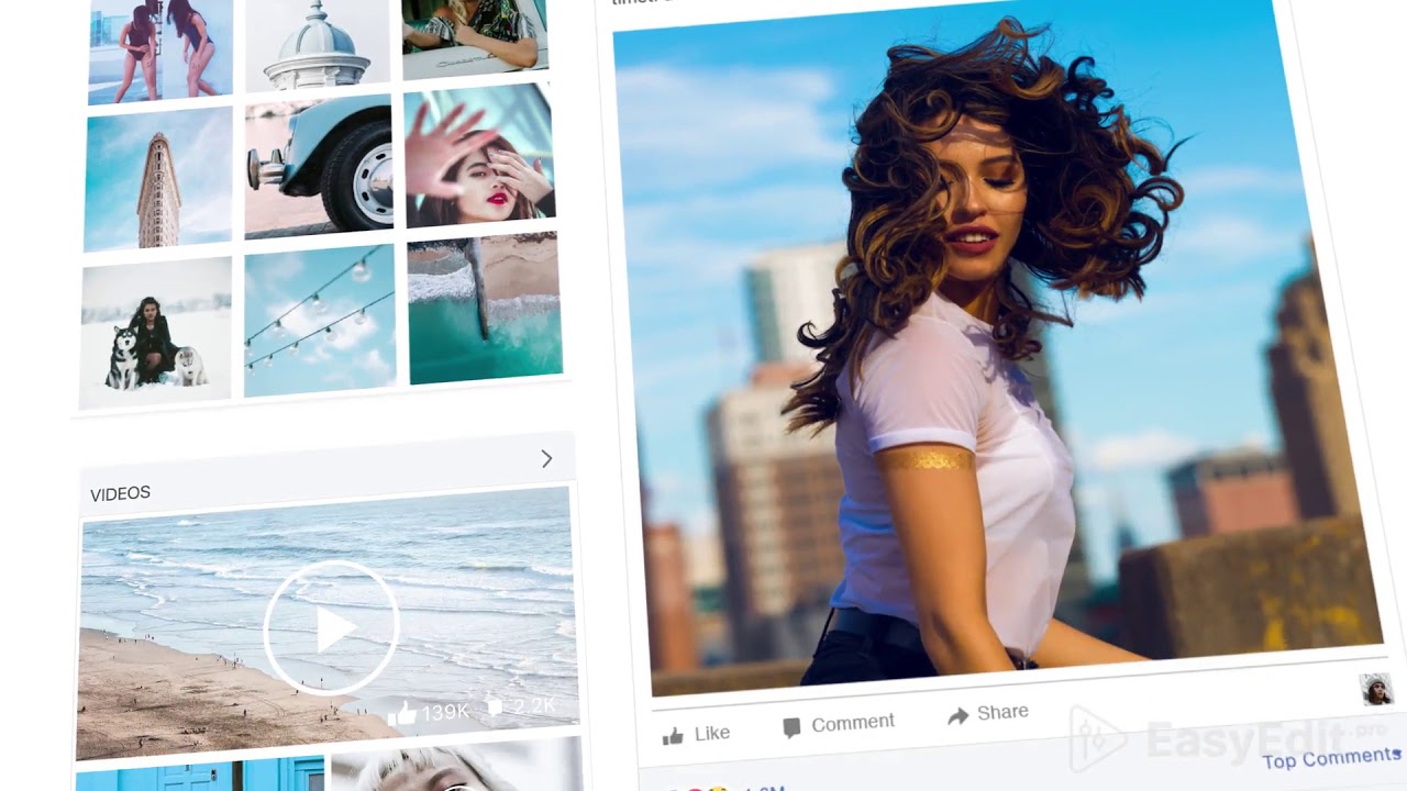 Facebook Profile Promo - After Effects Template