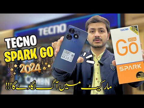 Unboxing TECNO Spark Go 2024: Dual Speakers, 4GB RAM, and More at Just 23,999!"