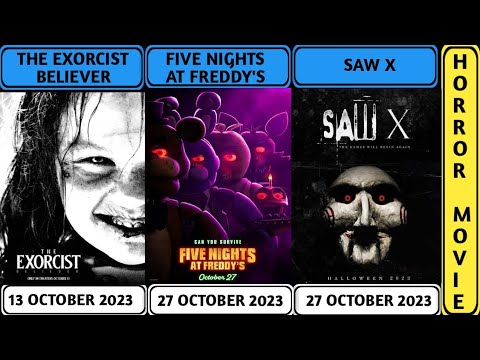 List Of Horror Movies 2023 | Released and Upcoming Horror Movies 2023