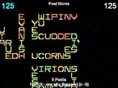 Pixel Words Game – Killed By A Pixel