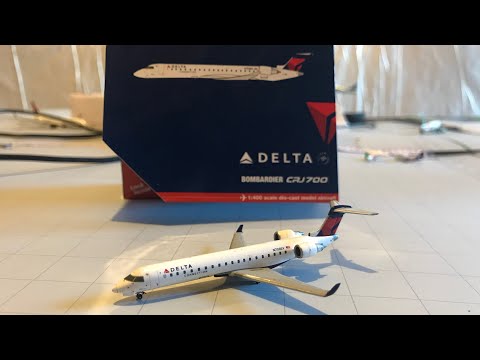 1:400 Geminijets Delta CRJ700 Review