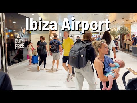IBIZA Airport 🇪🇸 Security, Duty Free and Terminal