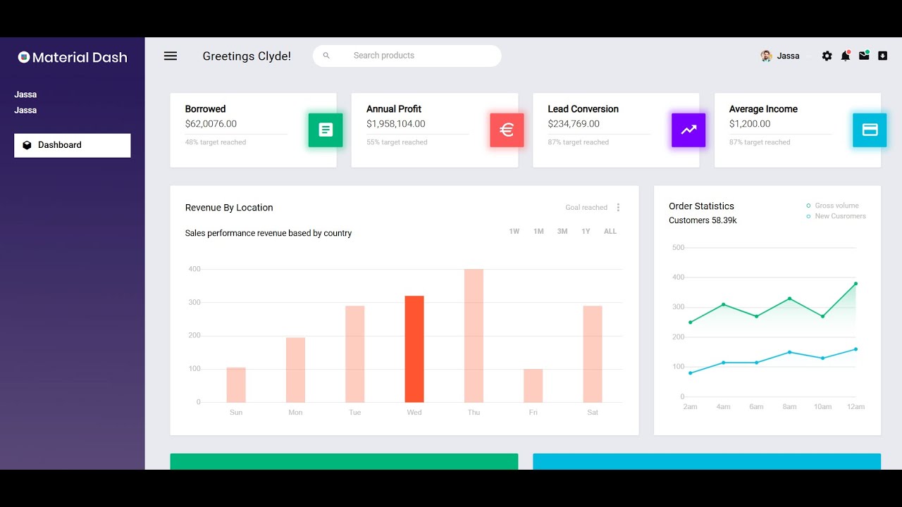 Building a Custom Material Bootstrap Admin Dashboard
