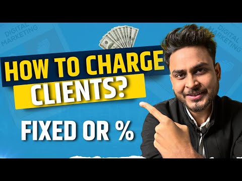 How To Price Your Digital Marketing Services | Fixed OR Percentage | Aditya Singh
