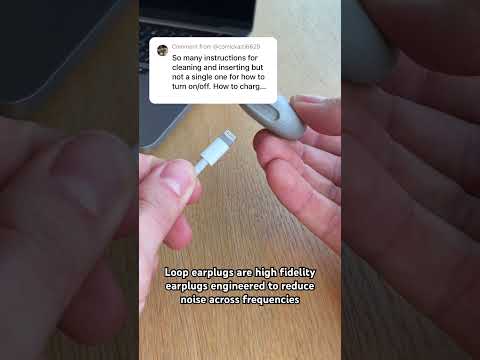 Loop earplugs: no battery needed. It’s a passive product 😉 #hearinghealth #earplugs #shorts