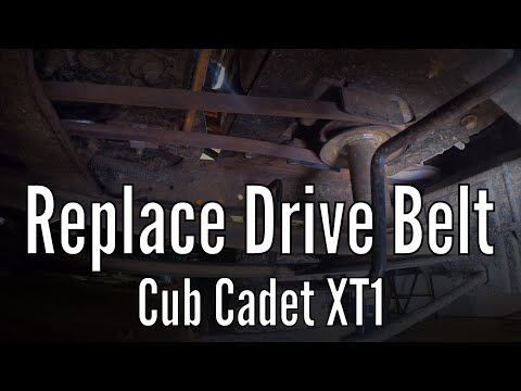 Replace Drive Belt Cub Cadet XT1
