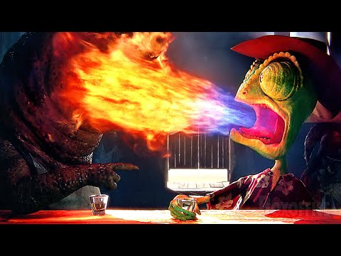 All the best scenes from Rango π 4K