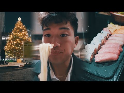 20s in NYC | amazing Japanese restaurant & Christmas vibes!