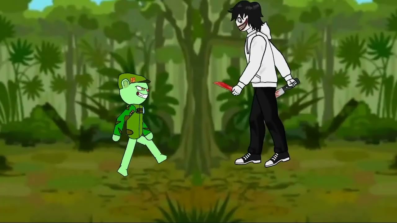 flippy vs Jeff The Killer (New version)