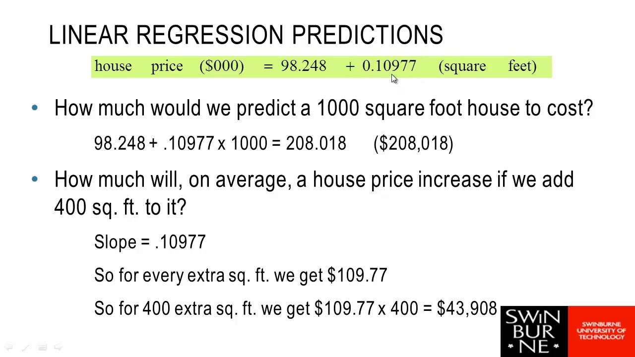 Week 8 - Regression