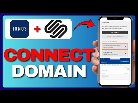 HOW TO CONNECT IONOS DOMAIN TO SQUARESPACE 2025!
