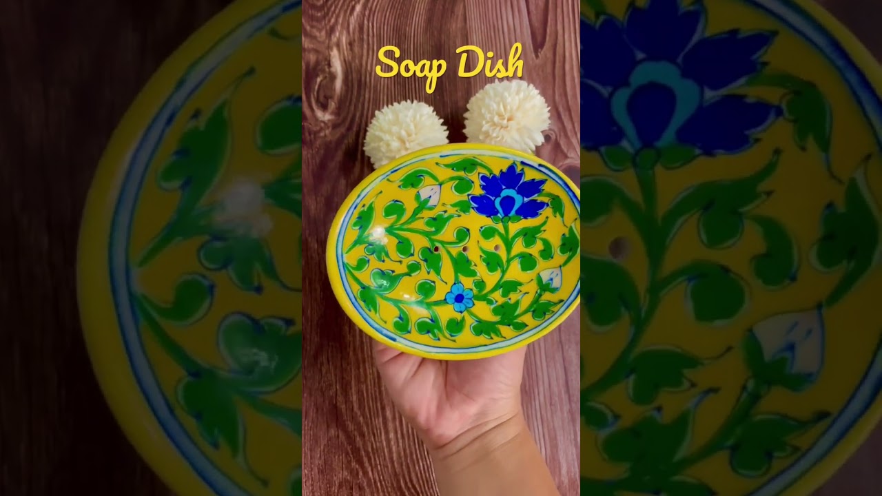 Bright yellow Soap Dish on sale| #comment to #order -