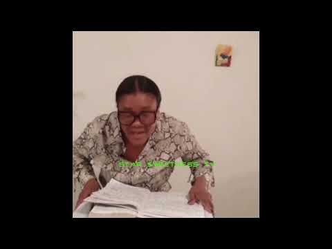 Pastor Marion Hall explaining her choices of words towards the situation with spice and macka