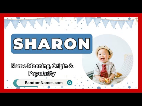 Sharon - Baby Boy Name Meaning, Origin & Popularity - RandomNames.com