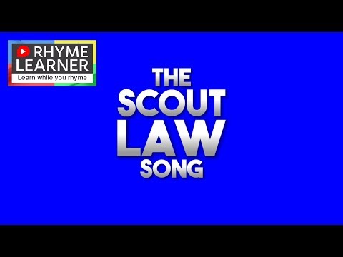 The Scout Law Song – Learn quickly using animated memory and music ...