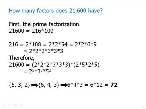 06.Counting Factors of Large Numbers